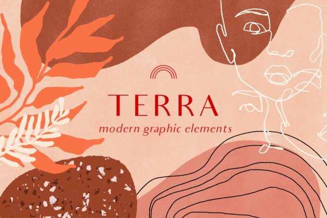 Graphic Design Trend 2019: Modern, Abstract, and Feminine | Colormelon
